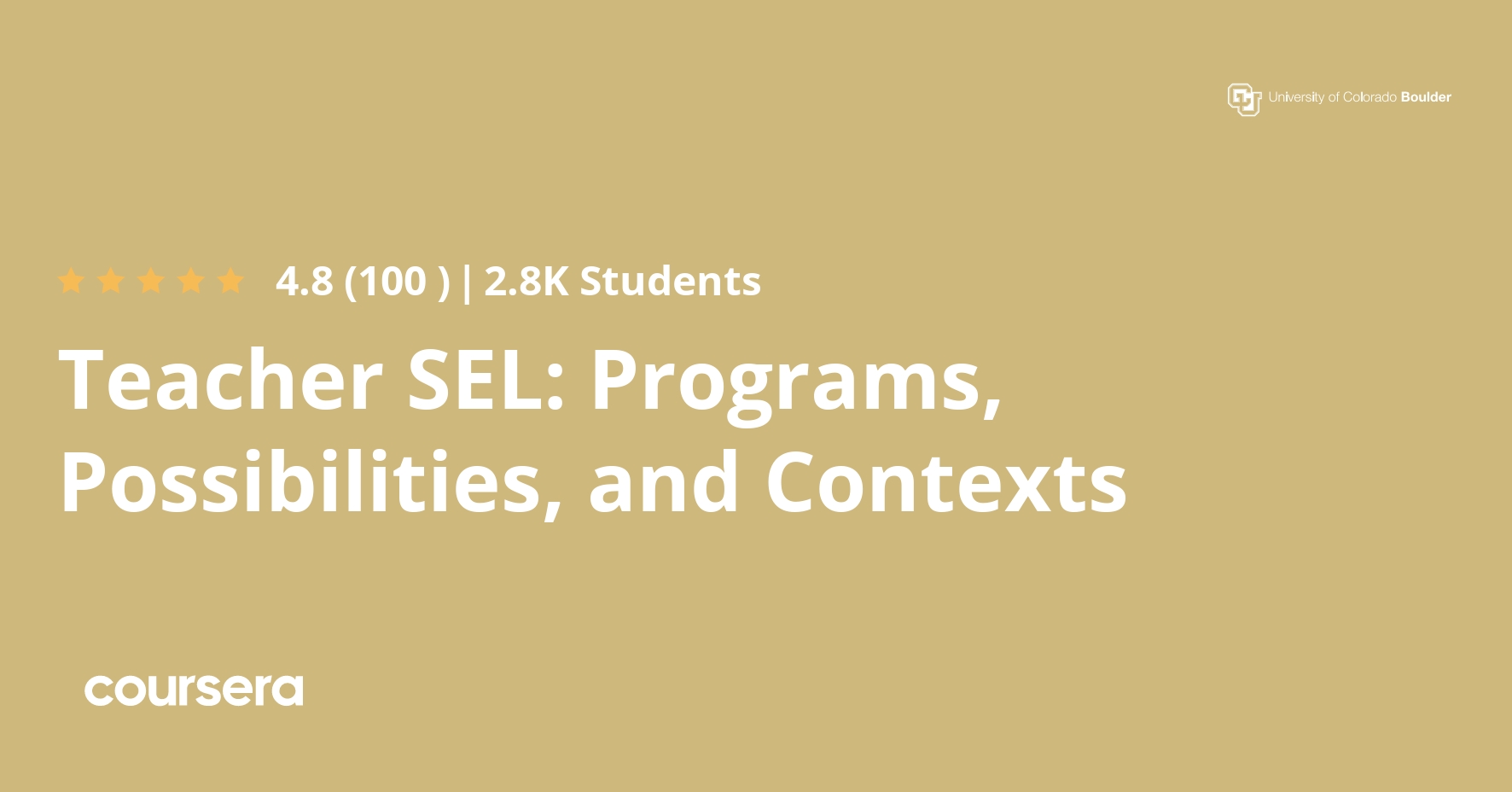 Teacher SEL: Programs, Possibilities, and Contexts